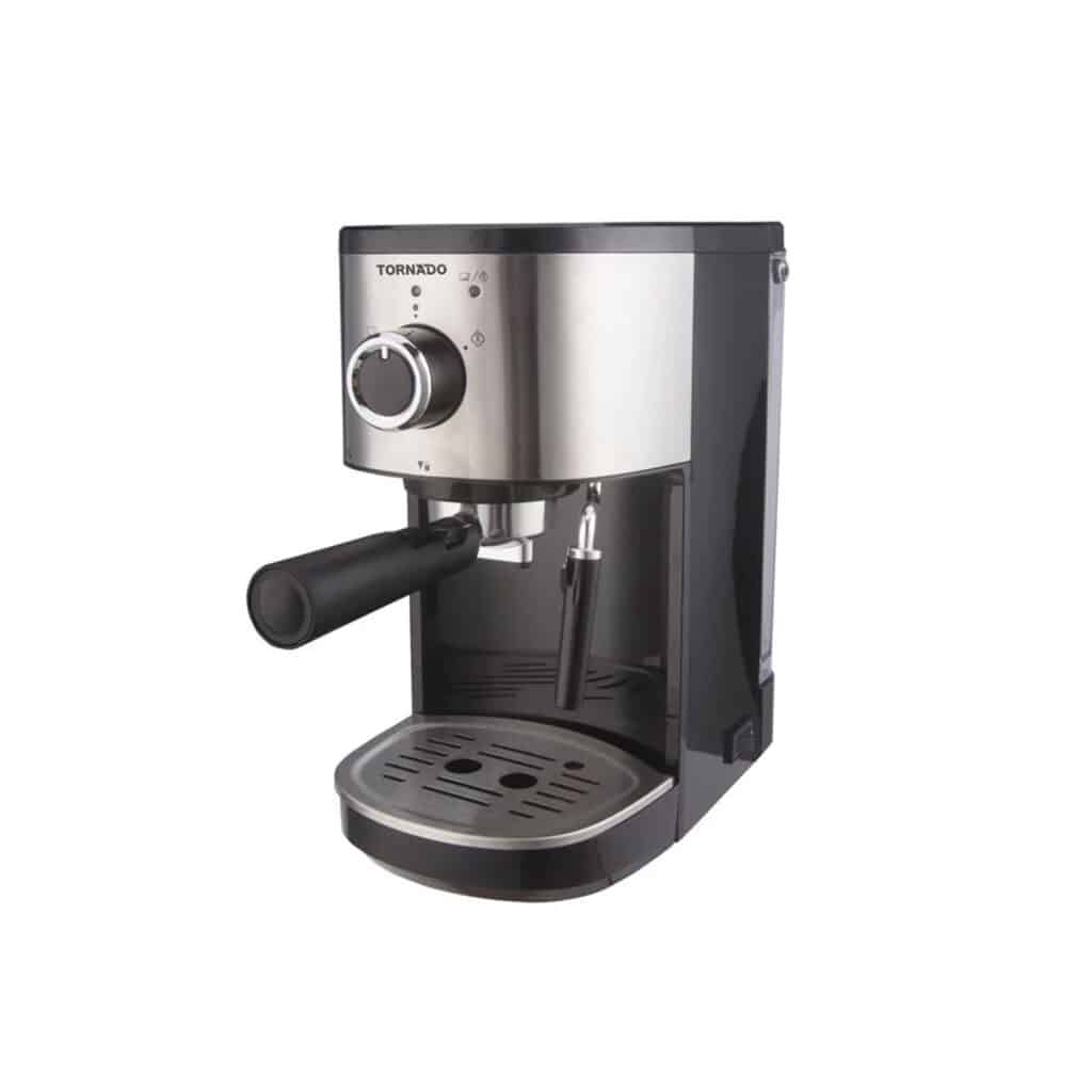 TORNADO Manual Espresso – Capsules, Powder Coffee Machine 15 Bar 1.2 ...